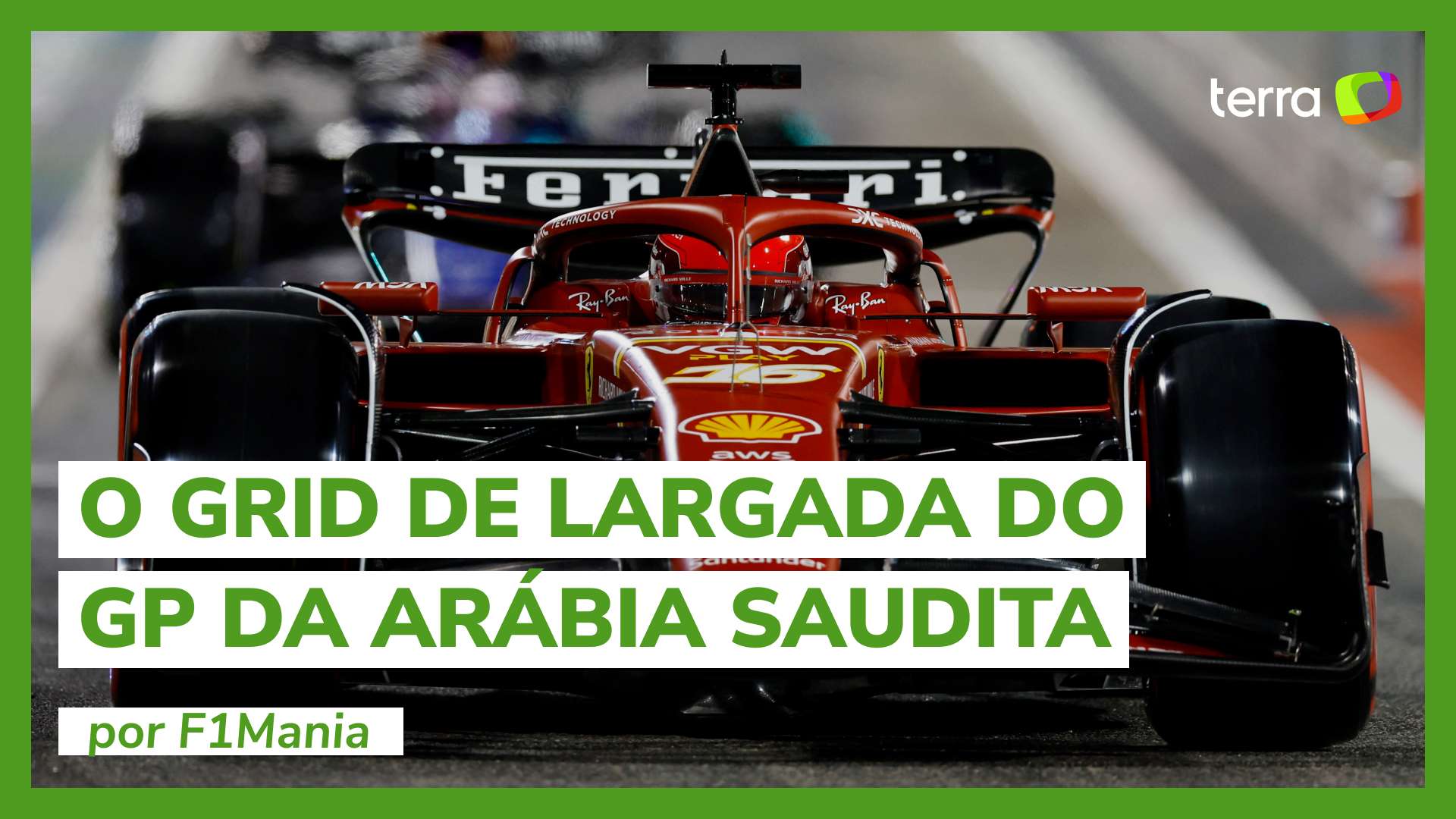 O grid de largada do GP da Arábia Saudita - Ao Vivo - Fórmula 1 - Terra