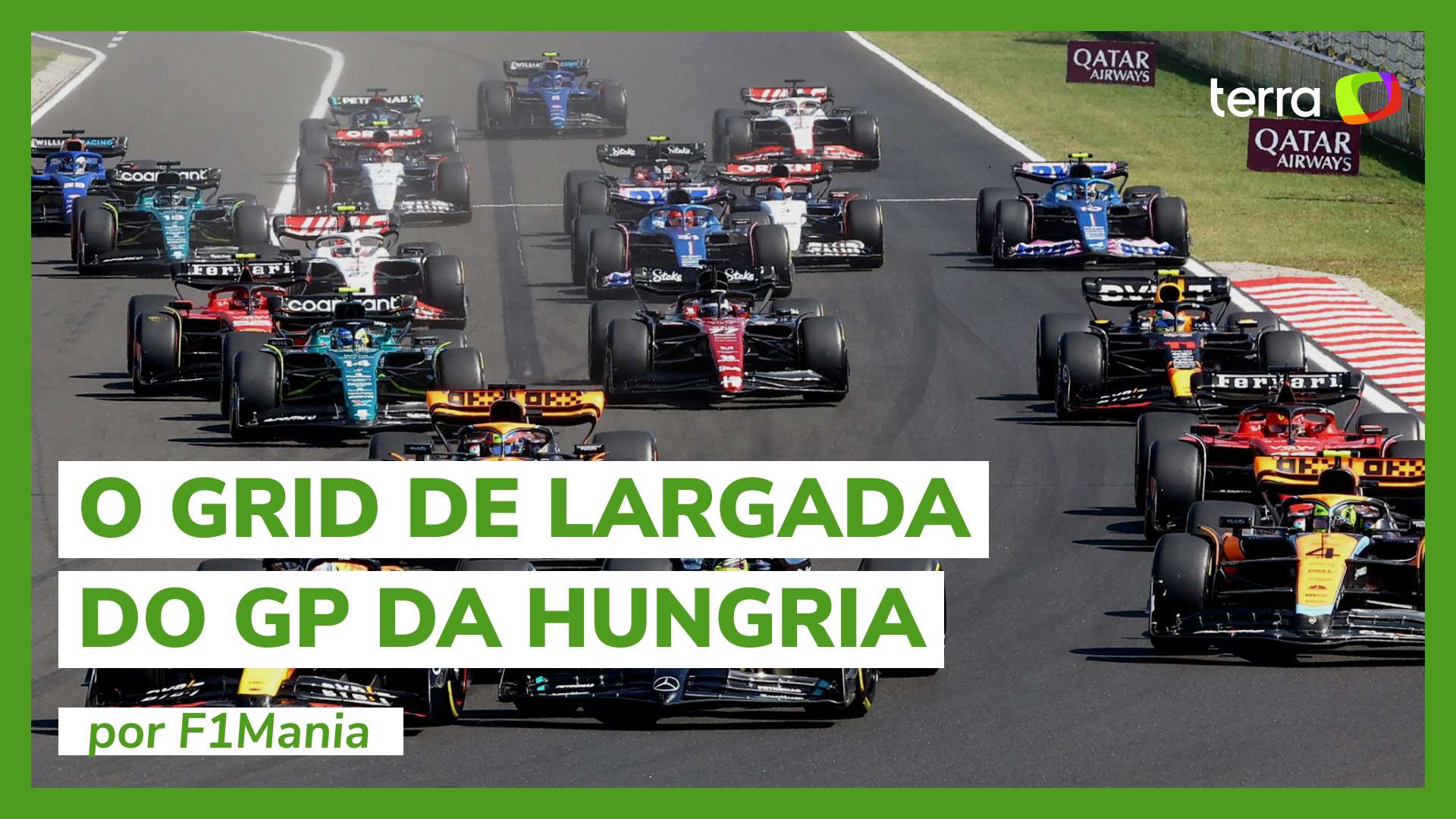 O grid de largada do GP da Hungria - Ao Vivo - Fórmula 1 - Terra