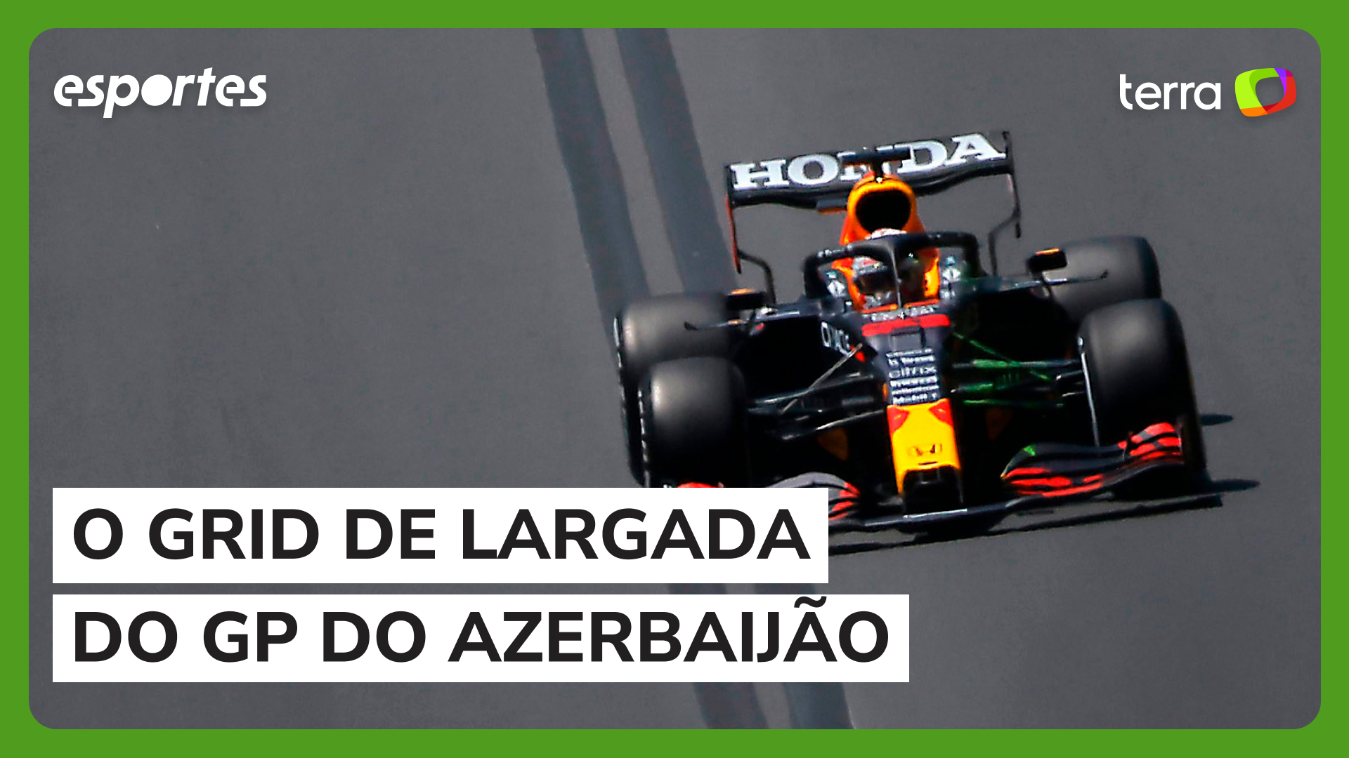 O grid de largada do GP do Azerbaijão - Ao Vivo - Fórmula 1 - Terra