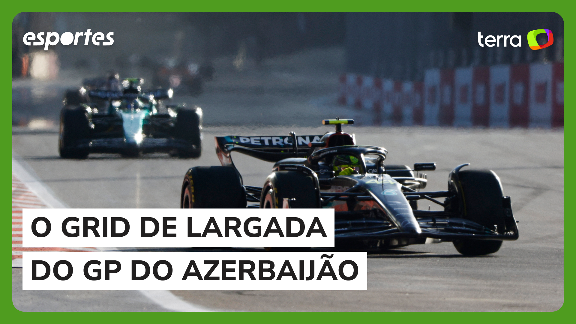 O grid de largada do GP do Azerbaijão - Ao Vivo - F1Mania - Terra