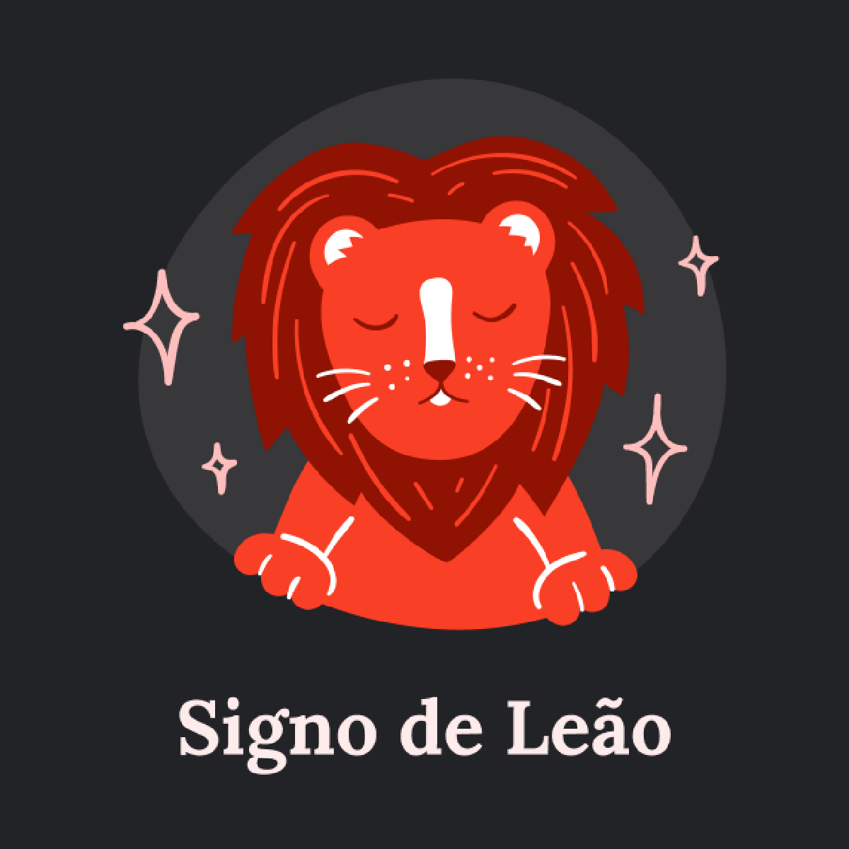 Simbolos Do Zodiaco Leao