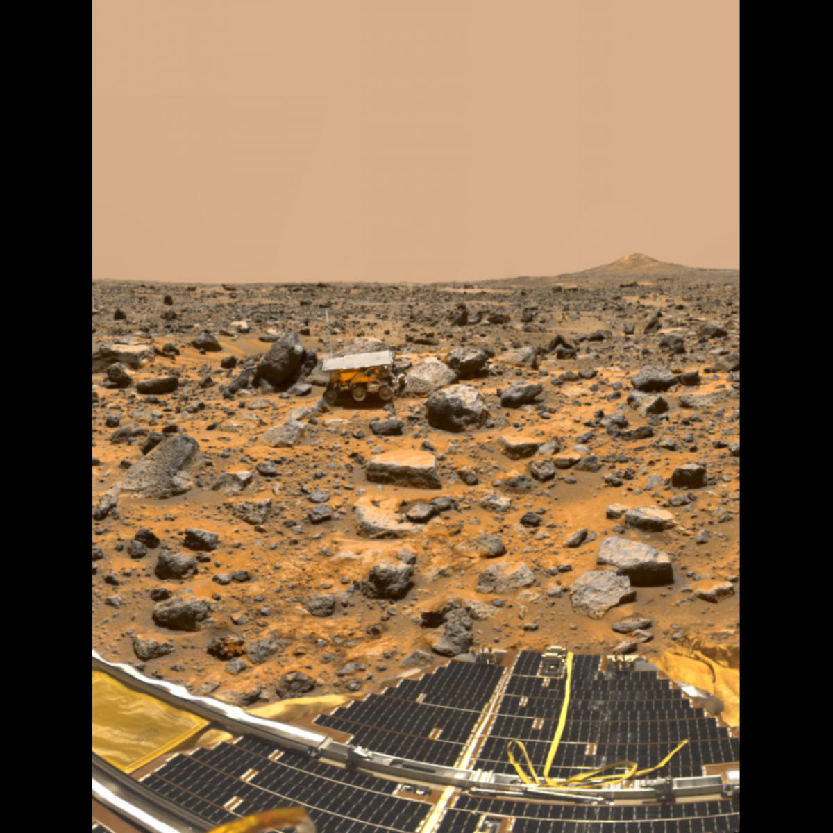 Rover Pathfinder De Marte 1996 Rover Movie Sol 6