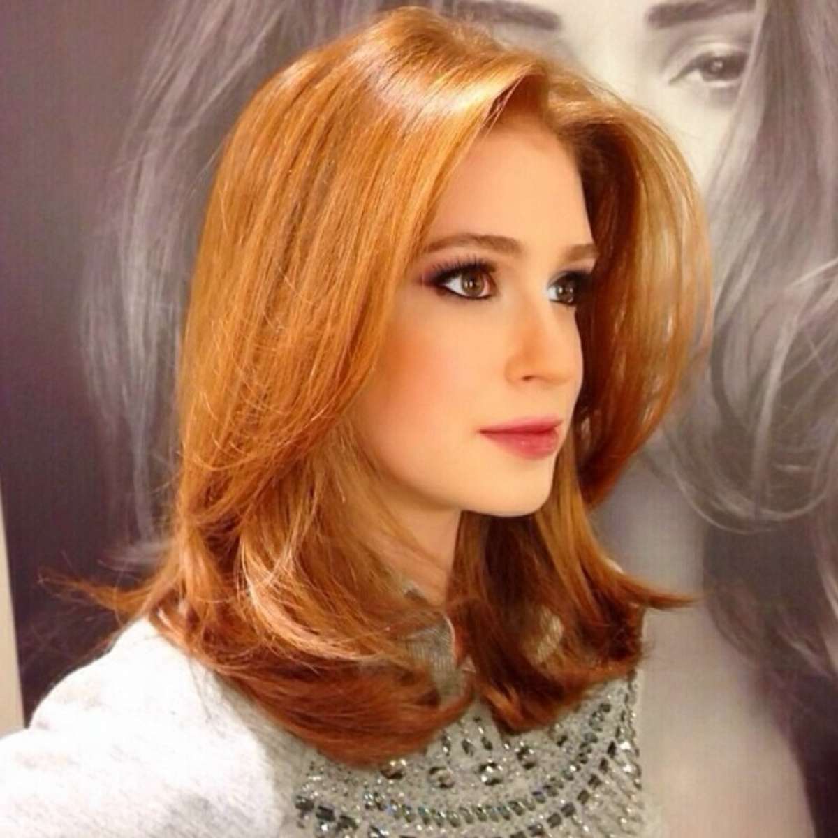 Corte De Cabelo Long Bob Com Franja Longa