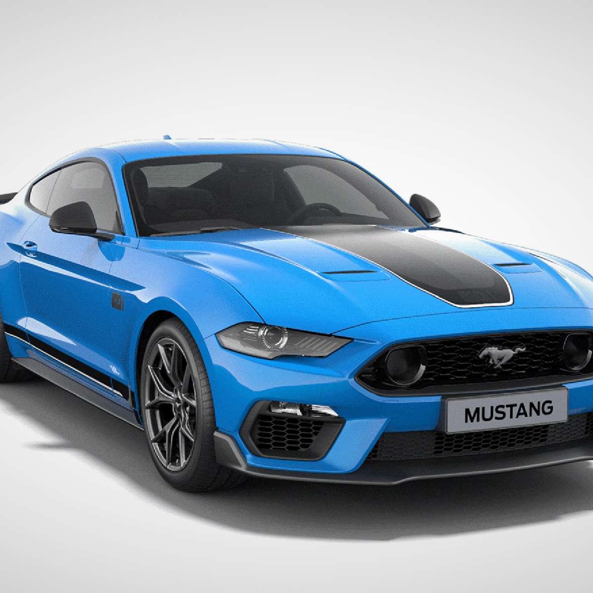 Mustang Azul Claro