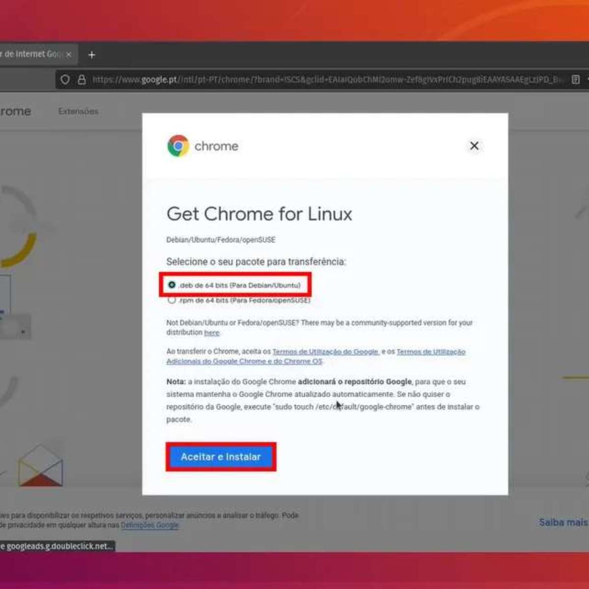 Google Chrome no Ubuntu, Debian e derivados - Veja como instalar🍿 Entre ... Google Chrome no Ubuntu, Debian e derivados - Veja como instalar🍿 Entre ...