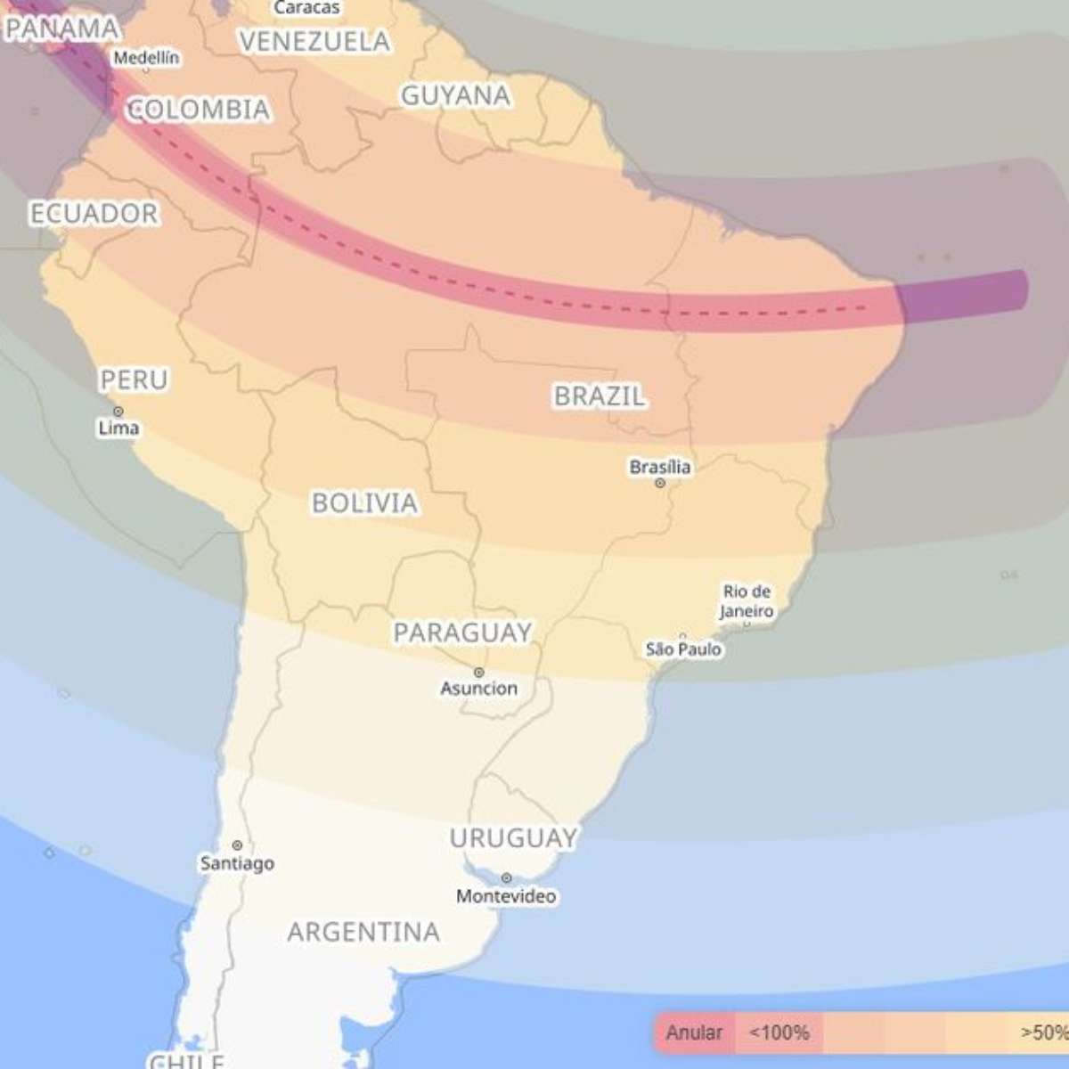 Entenda O Eclipse Solar Anular De Hoje; Veja Mapa E Saiba O, 56% OFF