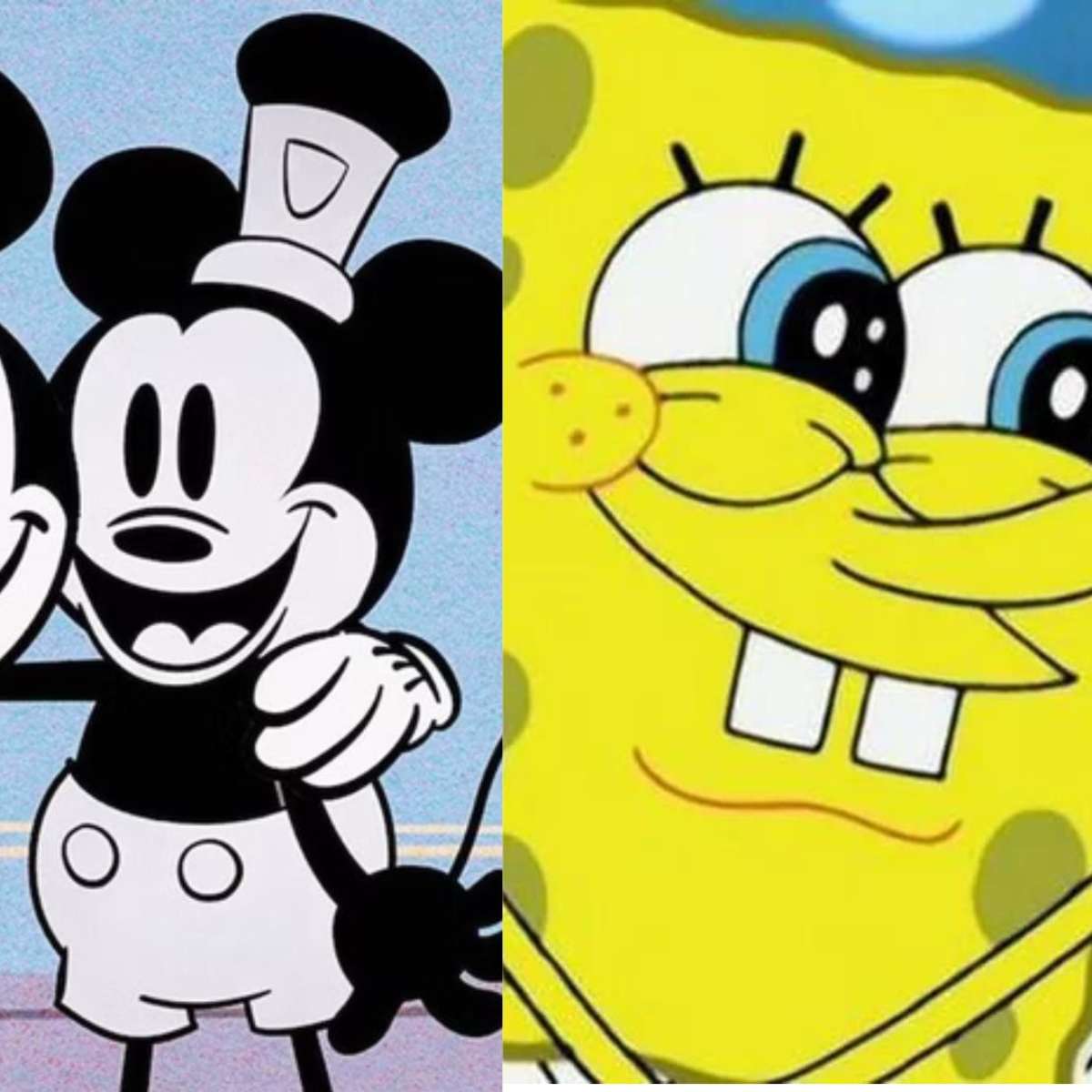 Bob Esponja Contra Mickey Mouse De Cid Moreira A Bob Esponja: Veja As