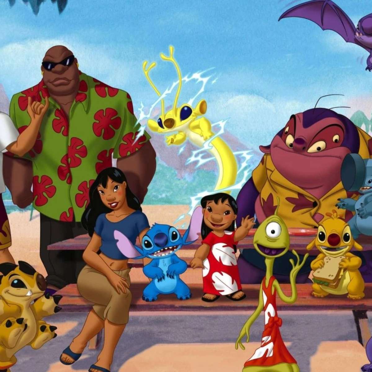 Desenho Lilo E Stitch