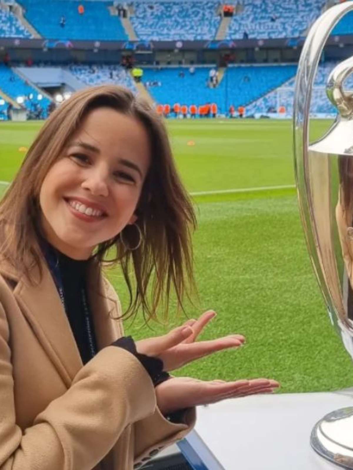 Natalie Gedra aponta diferença no jornalismo esportivo do Reino🥑 ...