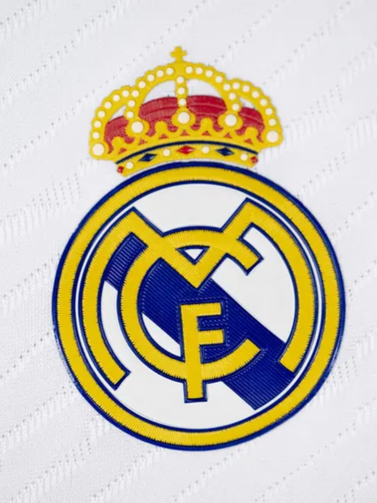 Fundo Branco Do Logotipo Do Real Madrid