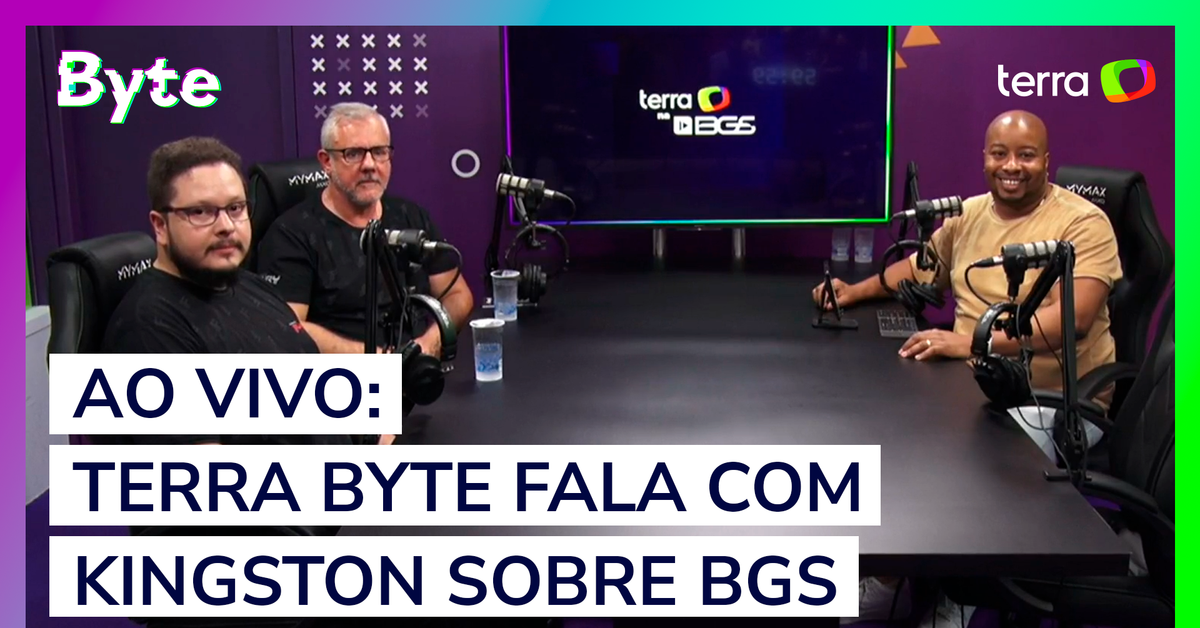Ao vivo: Terra Byte fala com Kingston sobre BGS - TERRA NA BGS 2022 - Terra