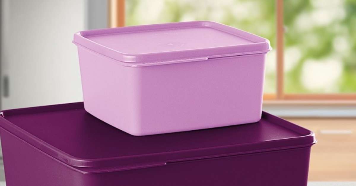 Saiba como os potes da Tupperware são criados