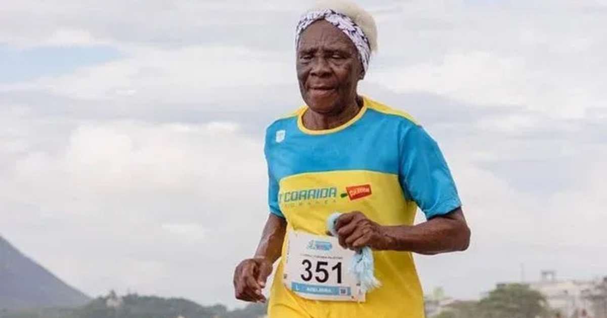 Conheça a vovó corredora de 96 anos