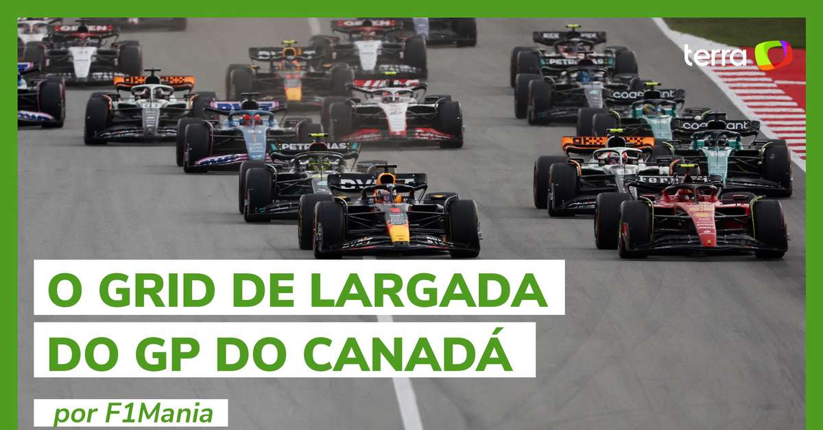 O grid de largada do GP do Canadá - Ao Vivo - Fórmula 1 - Terra