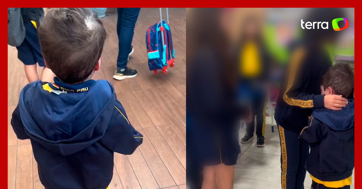 Menino Gui volta às aulas após passar 16 dias em coma - EMOCIONOU O ...