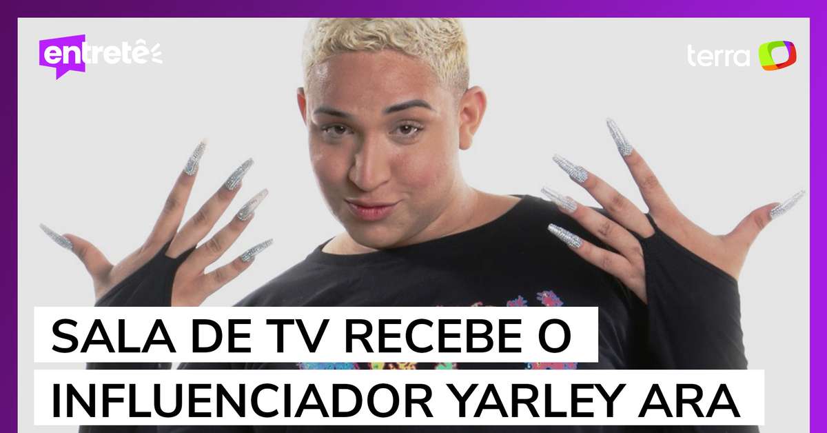 Sala de TV recebe o influenciador Yarley Ara; assista! - Notícias do ...