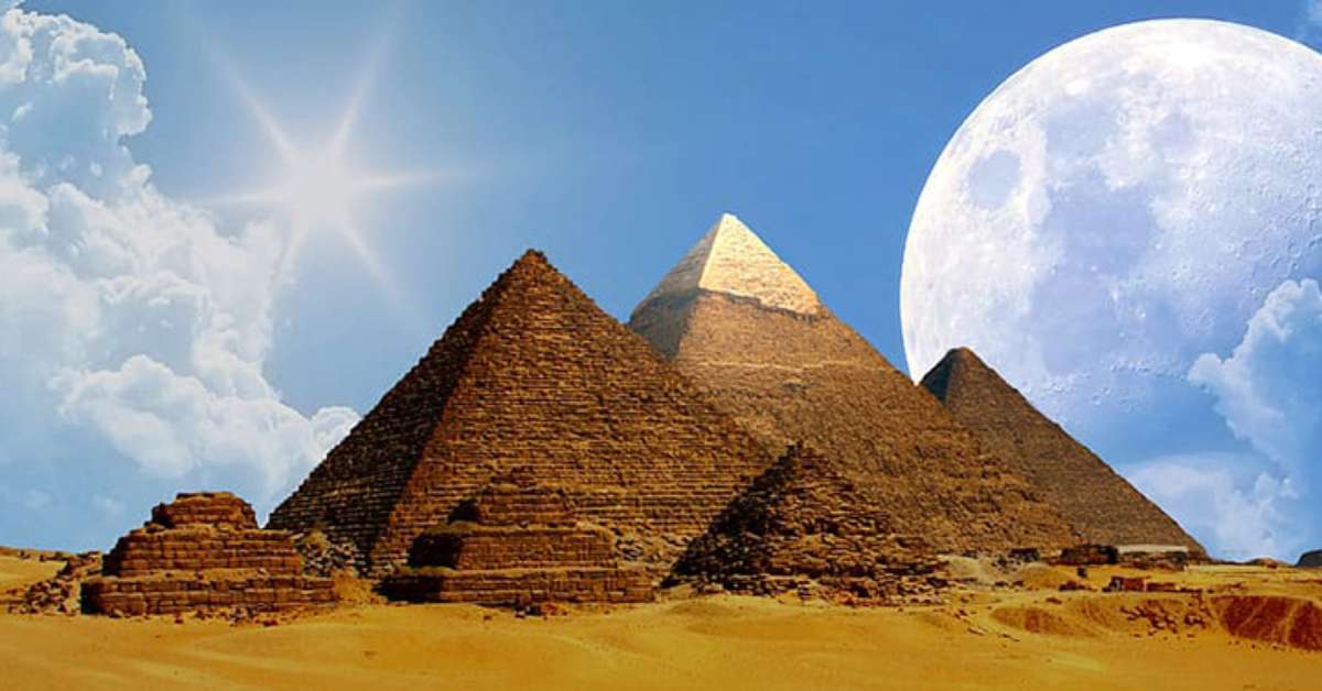Como as pirâmides do Egito foram construídas?