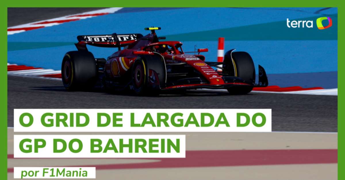 O grid de largada do GP do Bahrein - Ao Vivo - Fórmula 1 - Terra