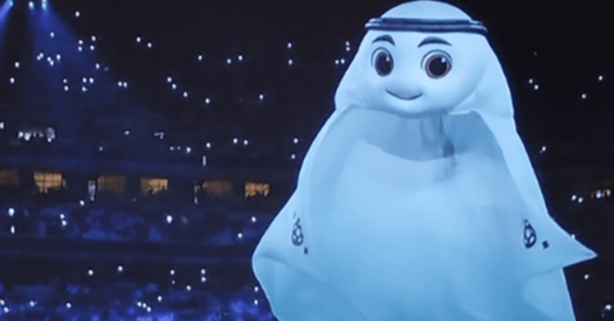 Mascote La'eeb faz sucesso na abertura da Copa. Conheça todas as ...