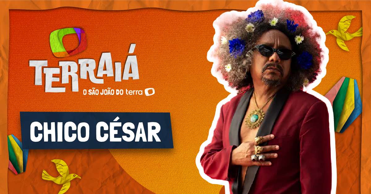 Chico César leva sucessos da música brasileira ao Terraiá - Terraiá - Terra