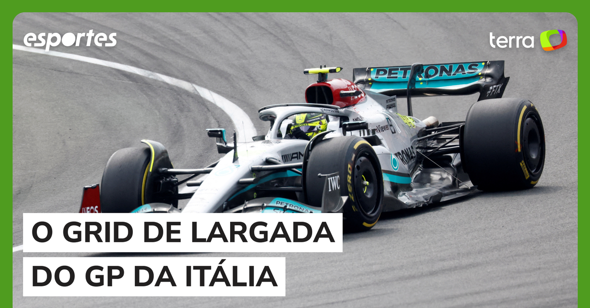 O grid de largada do GP da Itália - Ao Vivo - F1Mania - Terra