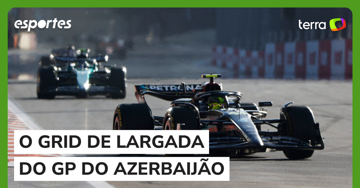 O grid de largada do GP do Azerbaijão - Ao Vivo - F1Mania - Terra