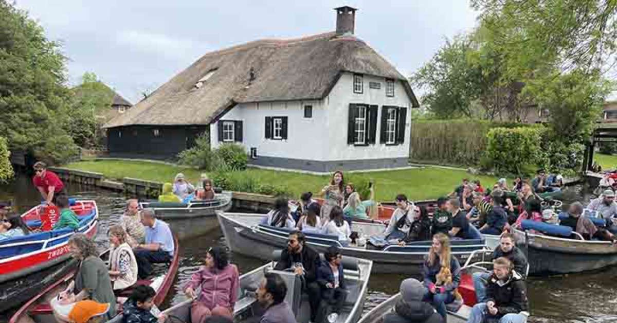 Conheça Giethoorn, a pitoresca cidade holandesa sem automóveis