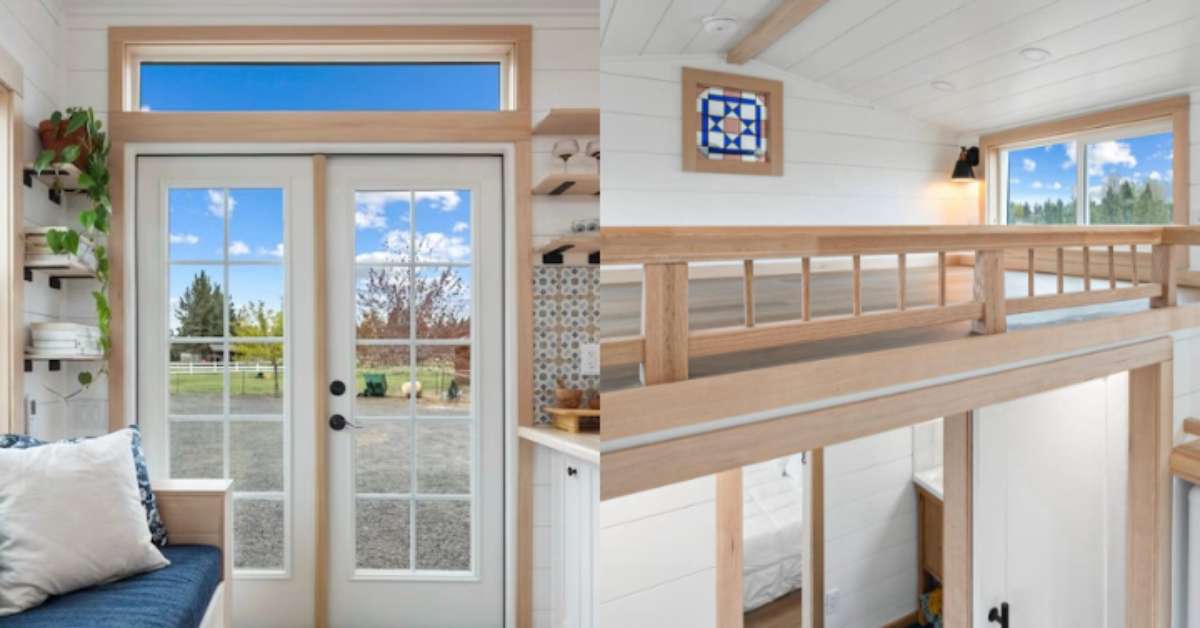 Parece magia! Microcasa de 26 m² tem banheira e até mezanino