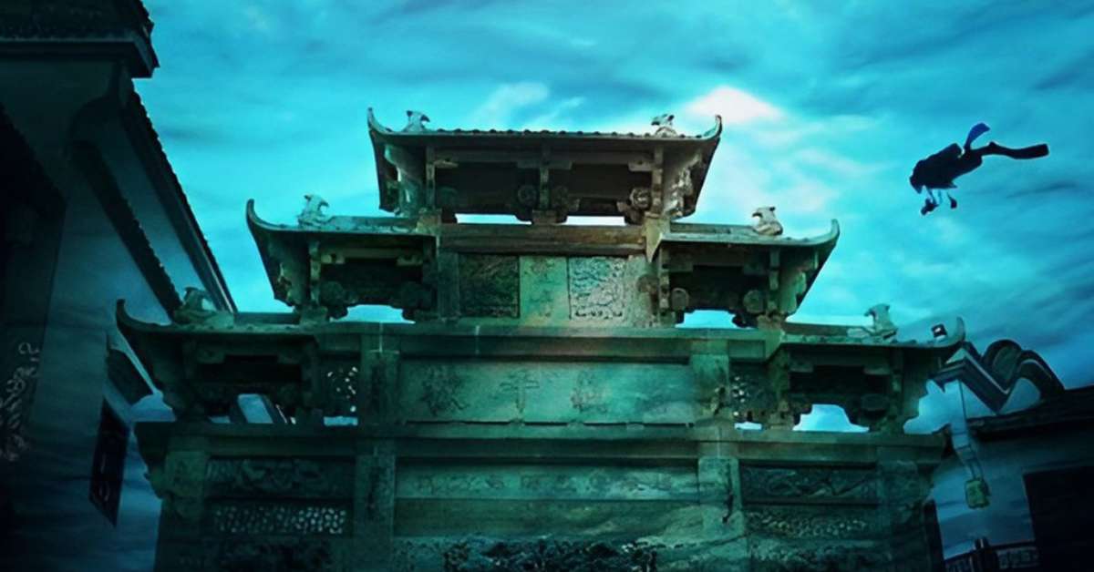 Os segredos da Atlântida chinesa: a cidade submersa intacta sob lago ...