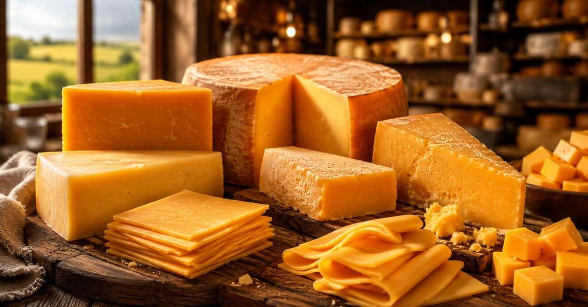Cheddar: do vilarejo inglês ao ícone mundial dos lanches