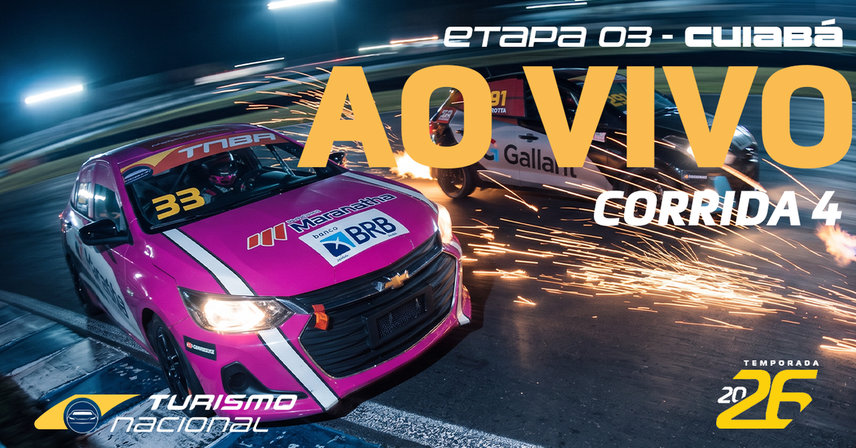 Stock Car: Assista ao vivo à corrida 4 de Turismo Nacional em Cuiabá ...