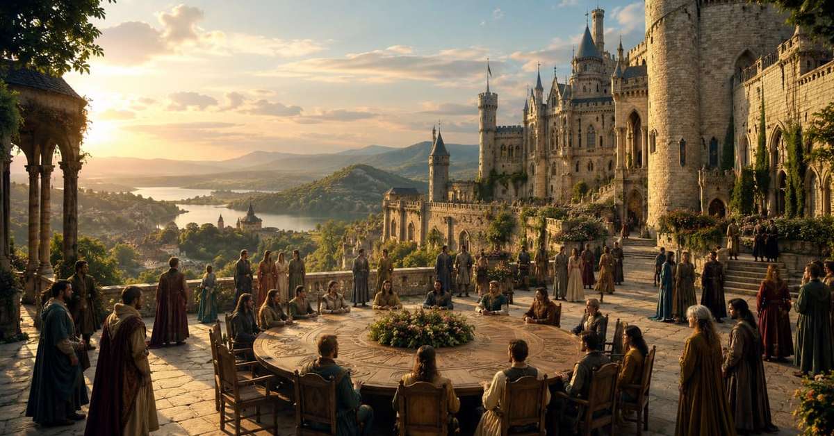 Camelot, um lugar lendário e inesquecível: o Reino da Távola Redonda