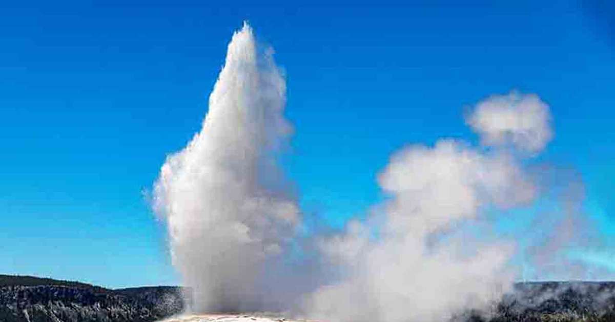 Old Faithful: famoso gêiser de Yellowstone inspirou o Parque do Zé Colmeia
