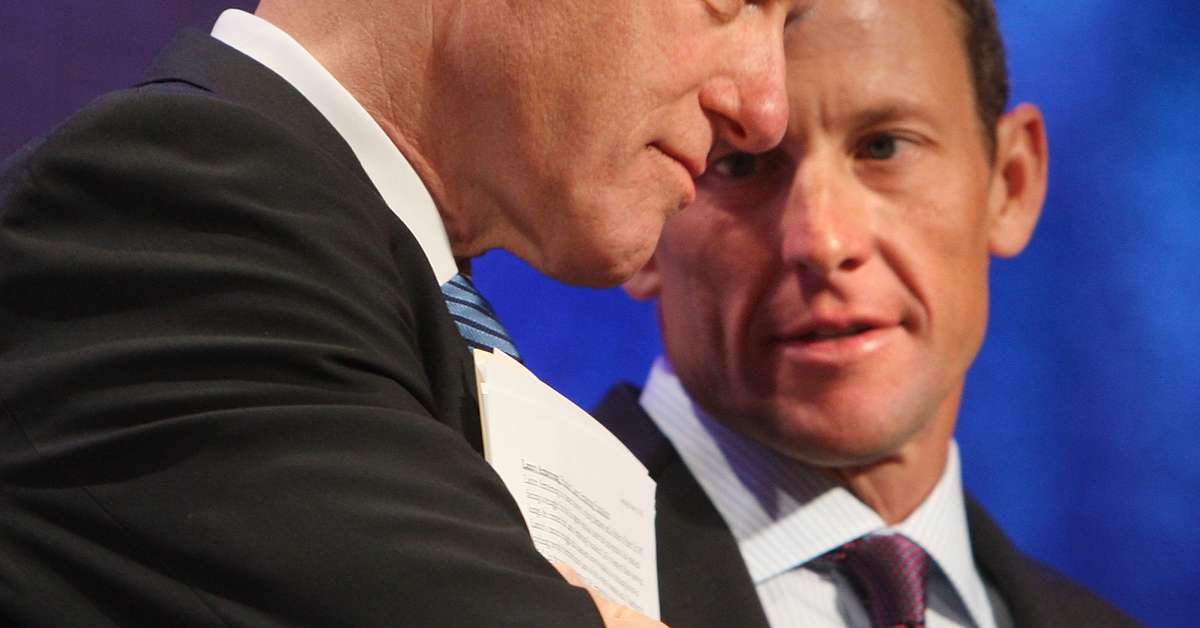 Armstrong se inspira em "herói" Clinton e diz: as pessoas perdoam