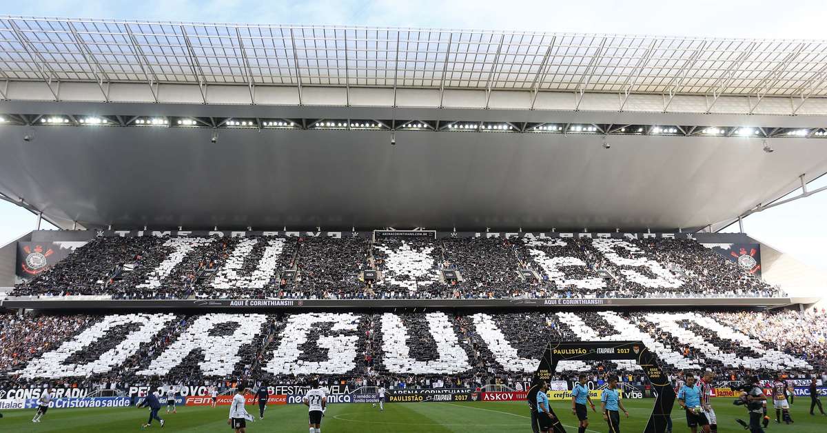 Relembre mosaicos feitos pela torcida na Arena Corinthians