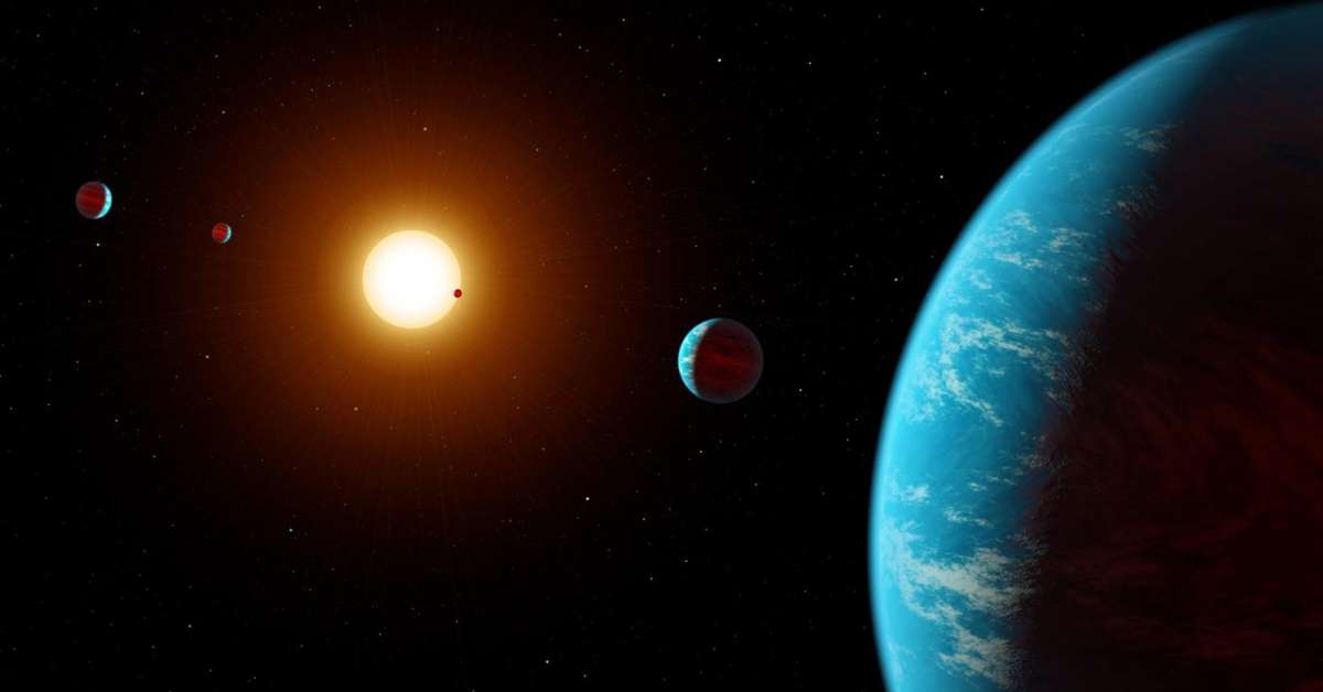 Astrônomos descobrem sistema estelar com 5 planetas rochosos
