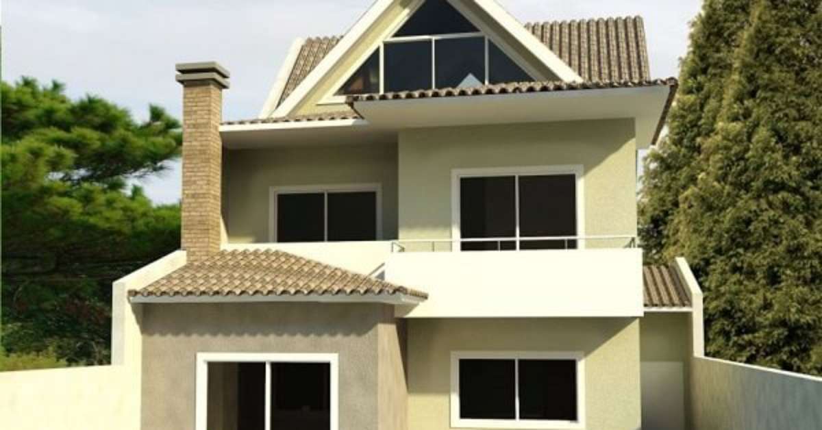 Sobrado Pequeno: +35 Ideias de Projetos para Você Construir