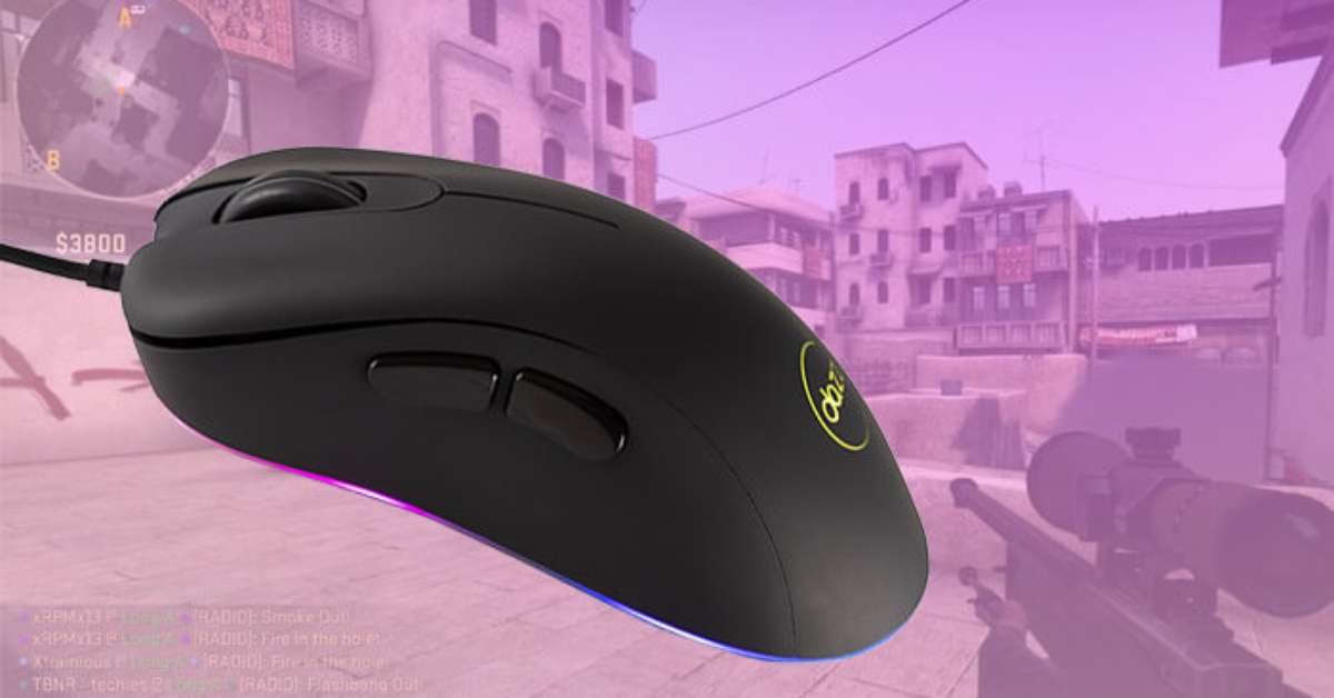 Mouse gamer da Dazz com resolução de 4000 DPI mira jogos FPS