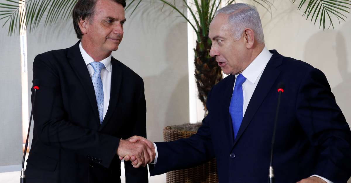 Bolsonaro visitará Israel em potencial impulso eleitoral a Netanyahu
