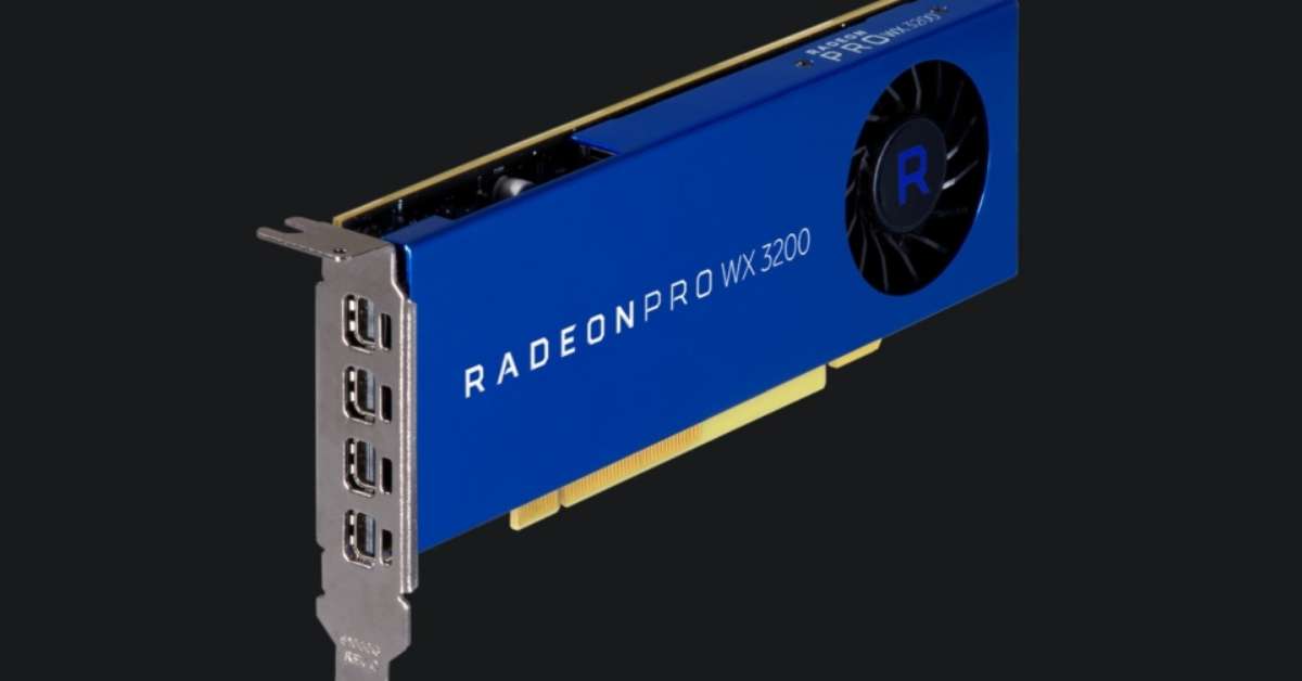 Radeon Pro WX 3200: AMD anuncia GPU compacta e barata para workstations