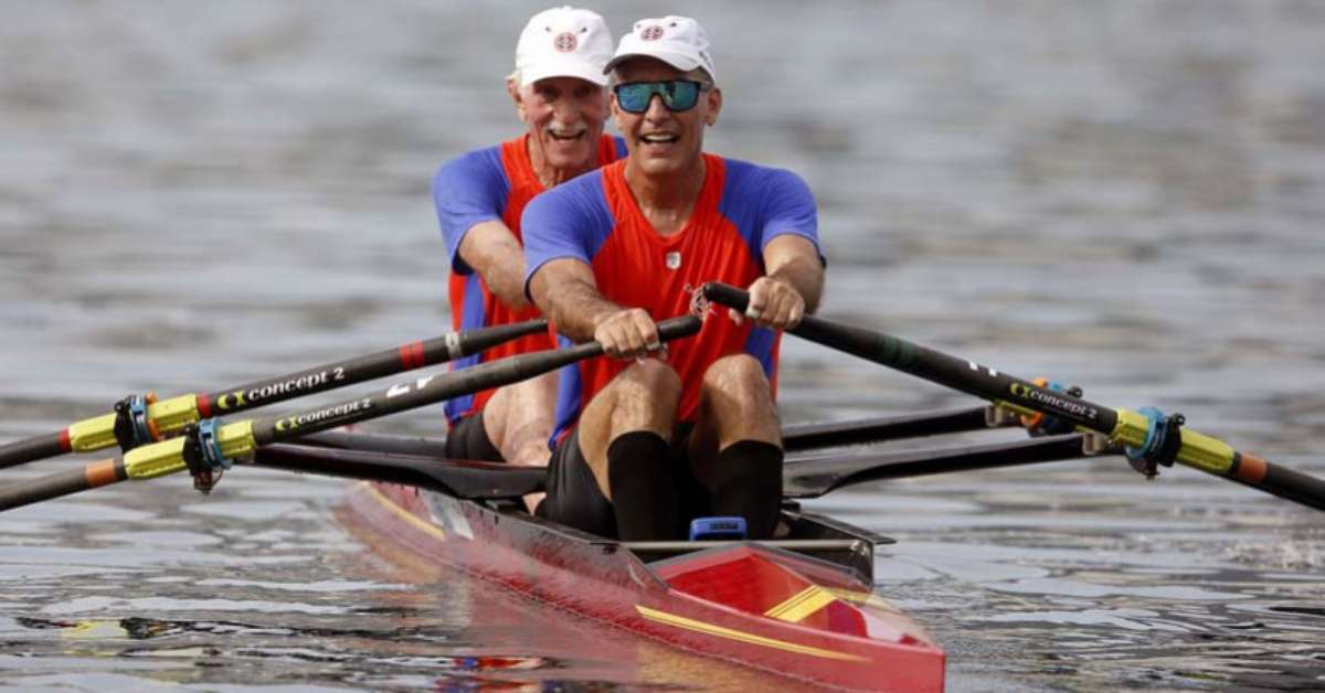 Com atleta de 85 anos, Rio recebe o Brasileiro Master de remo
