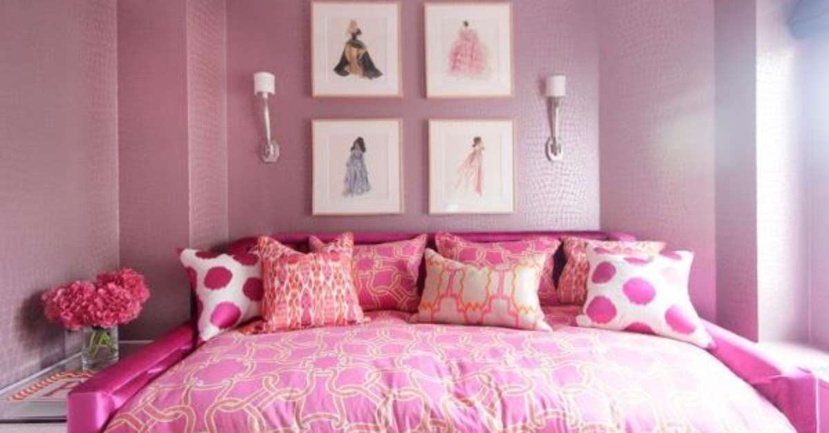 Quarto Rosa: Dicas de Como Decorar +80 Inspirações Incríveis