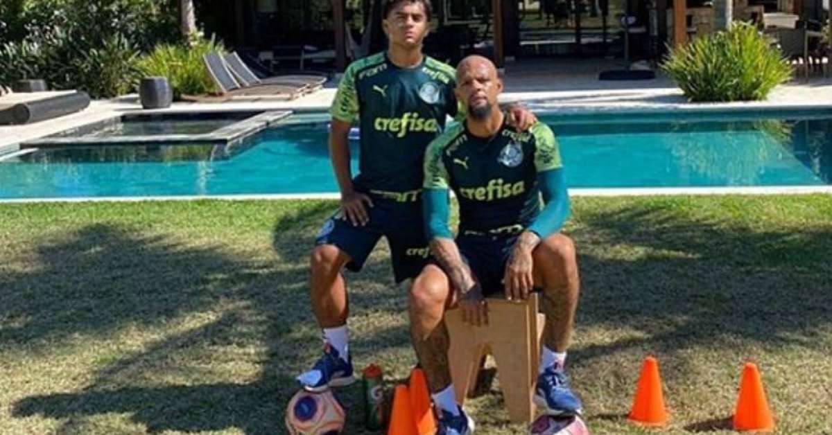 Felipe Melo prepara filho de 16 anos como sucessor no futebol: 'Tem ...