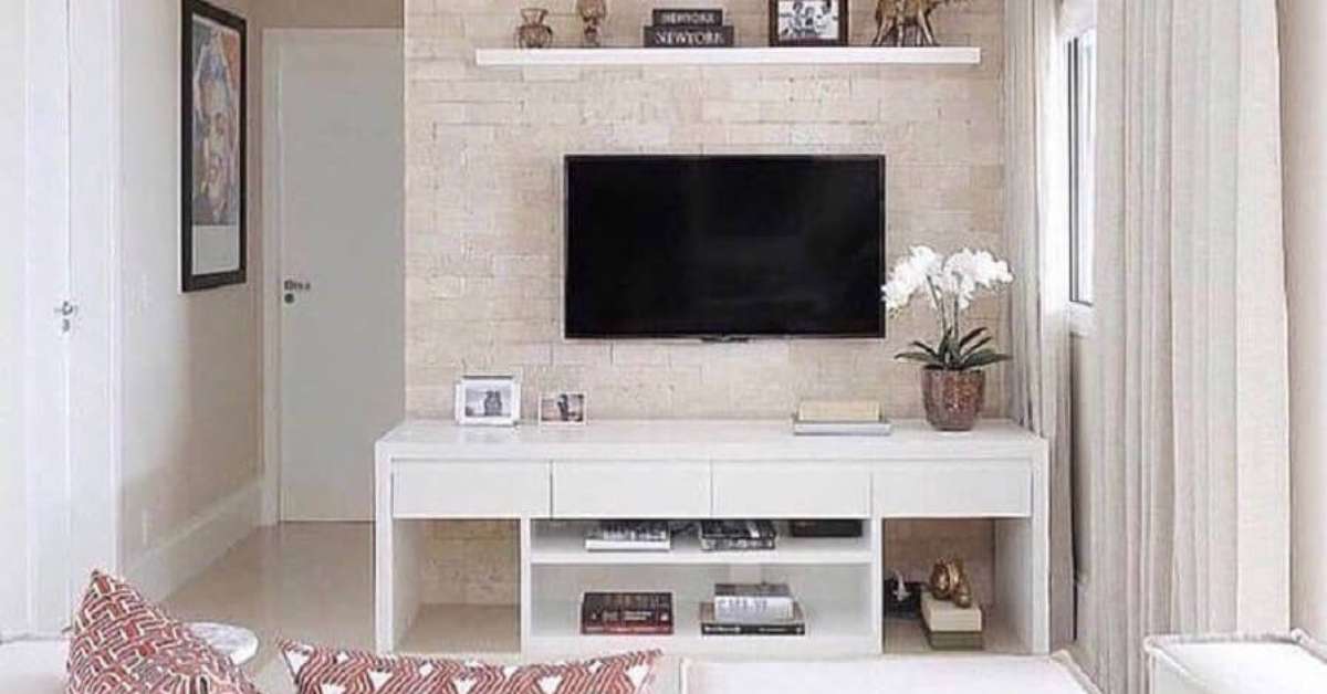 TV na Parede: +63 Dicas e Fotos Inspiradora para Decorar