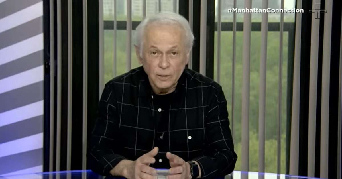 Lucas Mendes surge abatido na TV por demissão de Mainardi