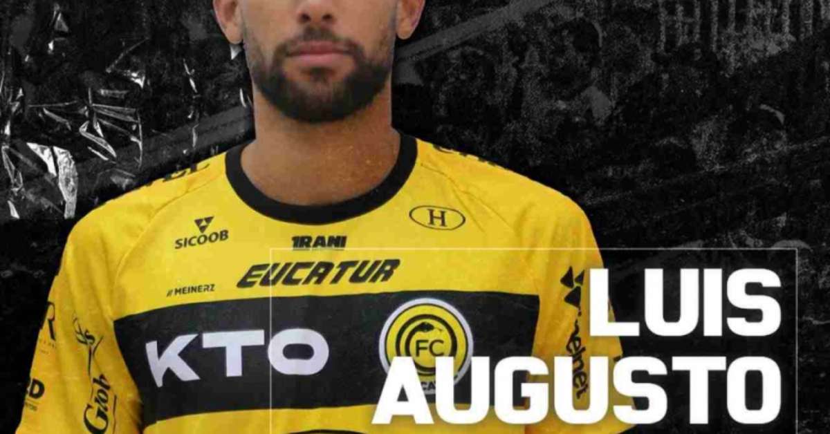 Cascavel apresenta o goleiro Luis Augusto para sequência da temporada 2021