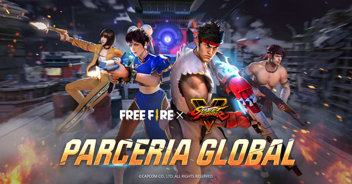 Free Fighter: Street Fighter V chega ao Free Fire