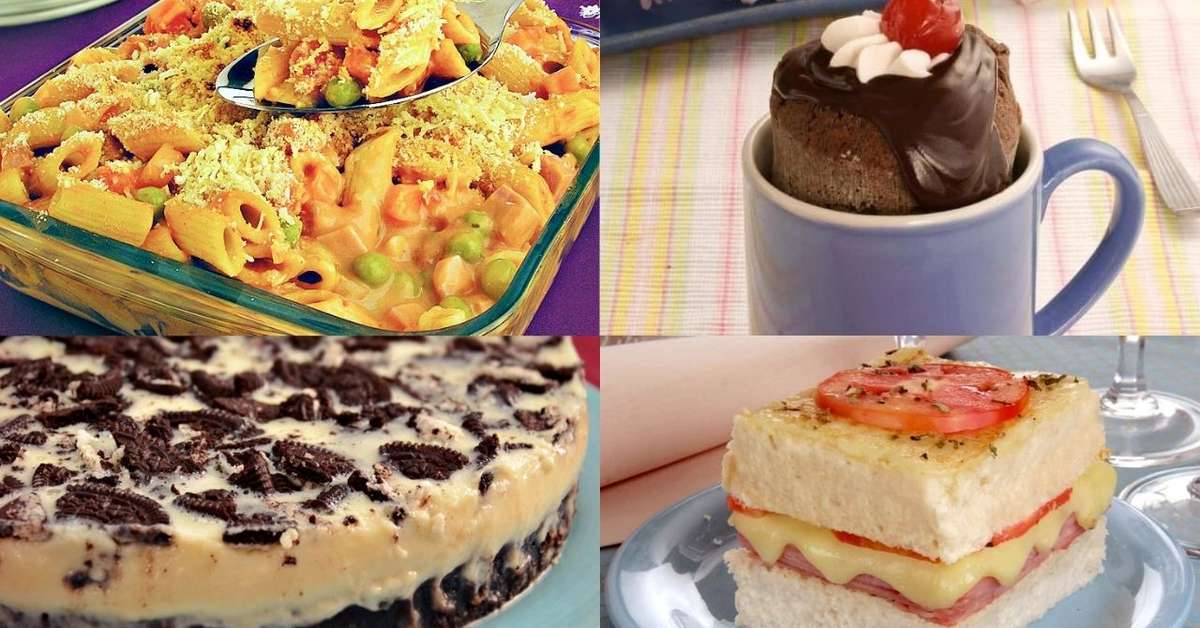 Doces e salgadas: 10 receitas fáceis para fazer no feriado