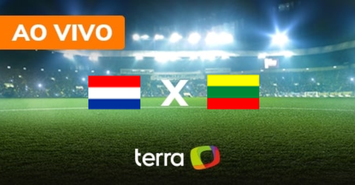Holanda x Lituânia - Ao vivo - Eliminatórias Copa 2026 - Europa ...
