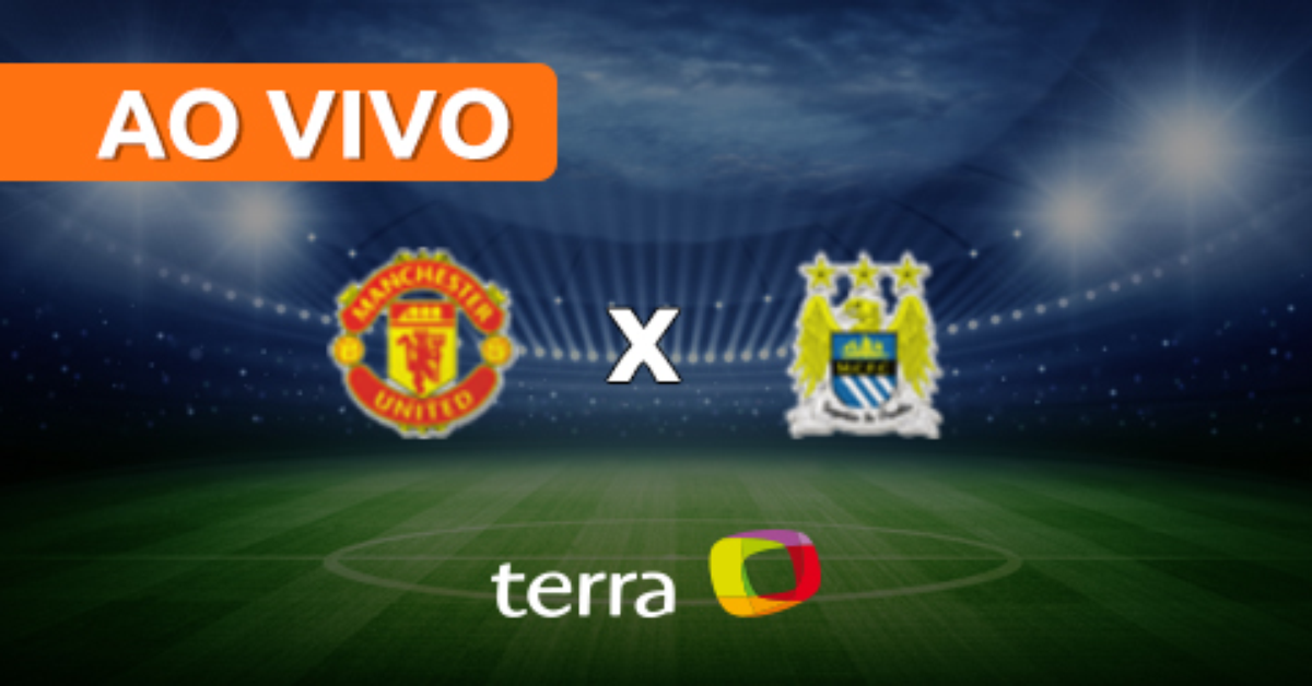 Manchester United x Manchester City - Ao vivo - Campeonato Inglês ...